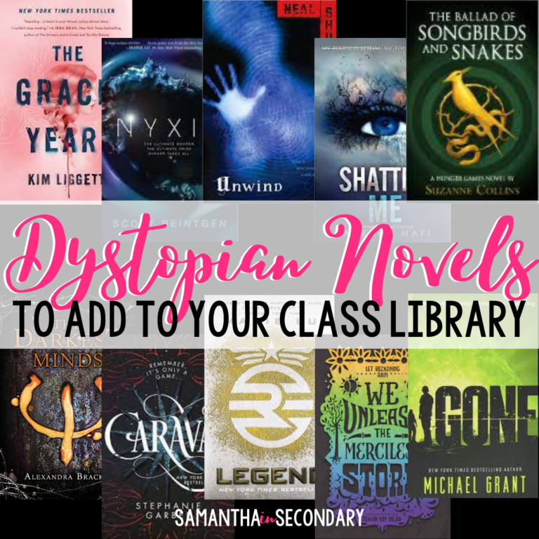 10 Dystopian Novels to Add to Your Classroom Library ⋆ Samantha in ...
