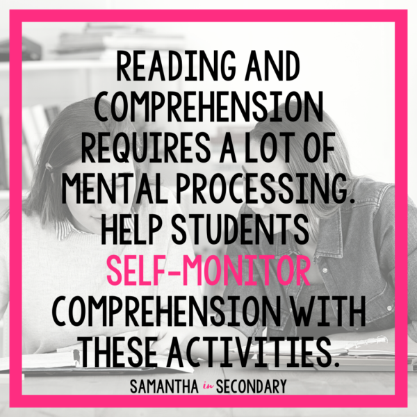 During Reading Strategies for Secondary ELA Teachers ⋆ Samantha in ...