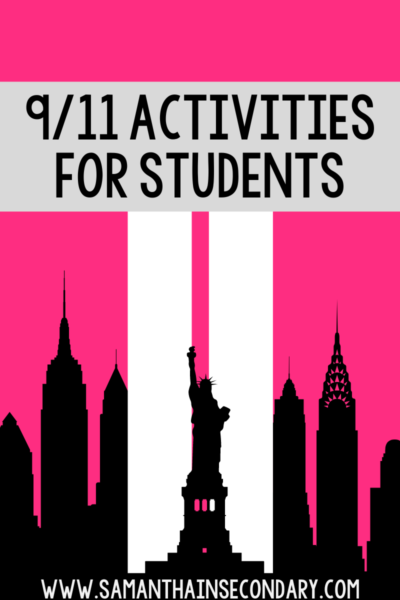 9/11 Activities for Students ⋆ Samantha in Secondary