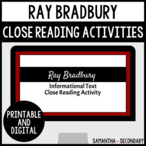 10 Fahrenheit 451 Activities to Help Your Students Fall in Love with ...