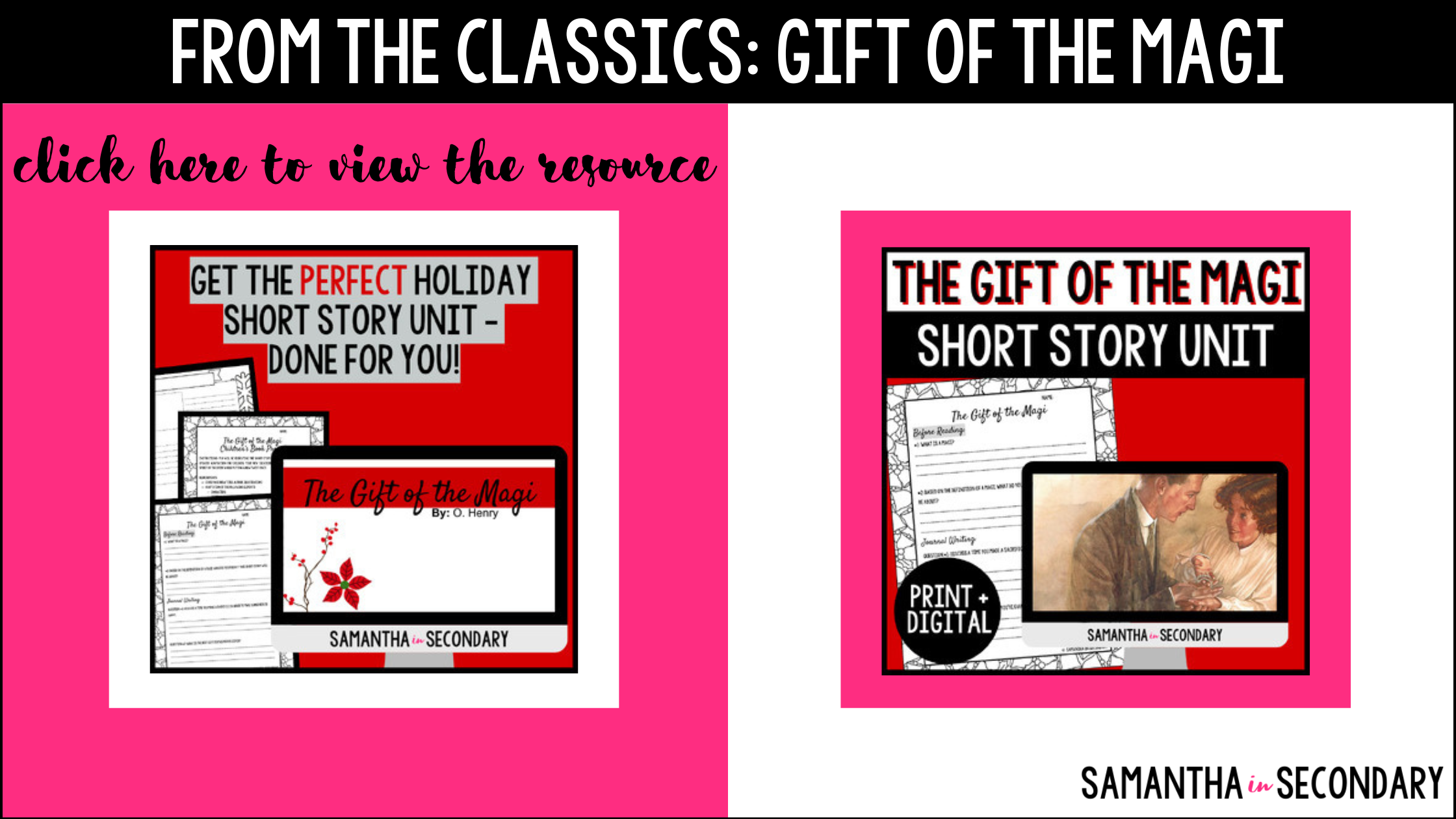 10 Holiday Short Stories for Your Secondary ELA Classroom ⋆ Samantha in ...