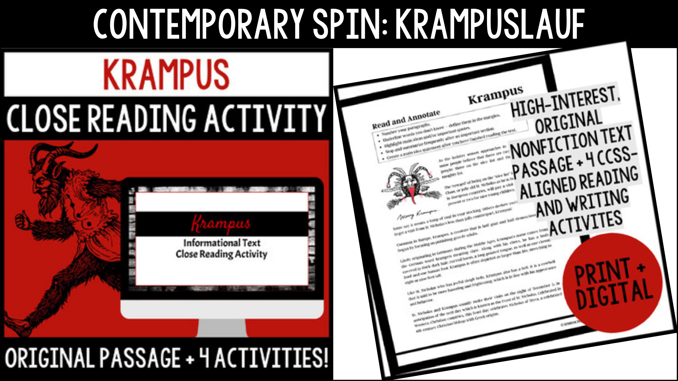 10 Holiday Short Stories for Your Secondary ELA Classroom ⋆ Samantha in ...